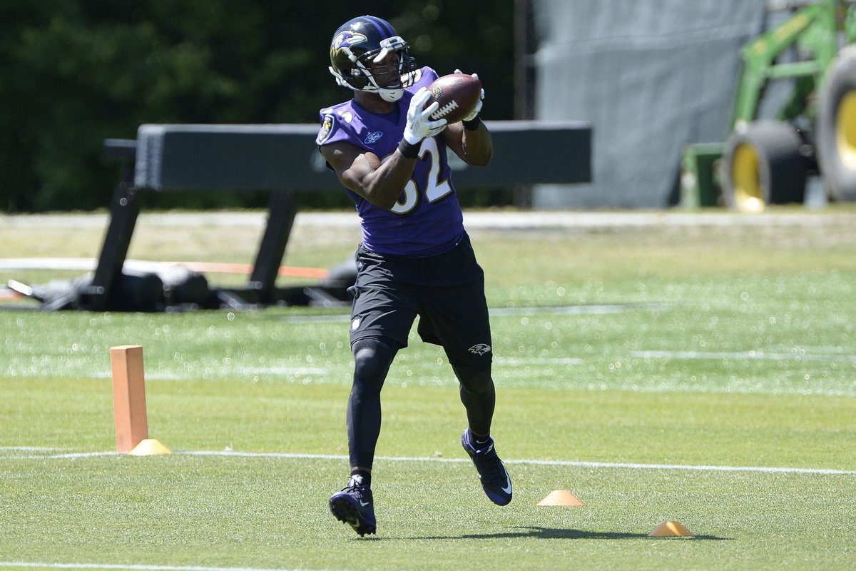 Ravens tight end Benjamin Watson tore his achilles; Done for the year