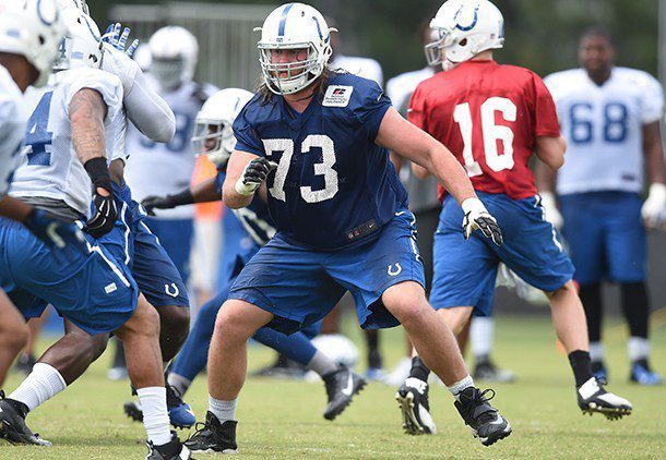 NDSU product Joe Haeg could be the starting right tackle for the Colts ...