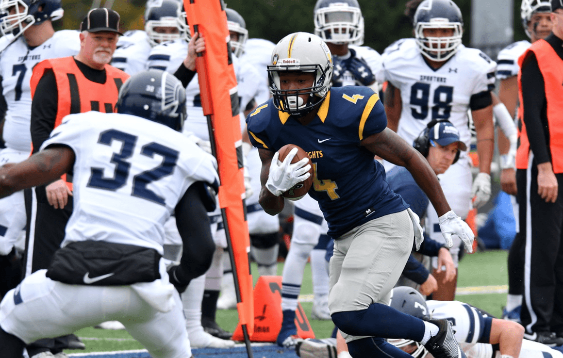NFL Draft Diamonds Prospect Interview: Kray'Shawn Brewer, WR, Marian ...