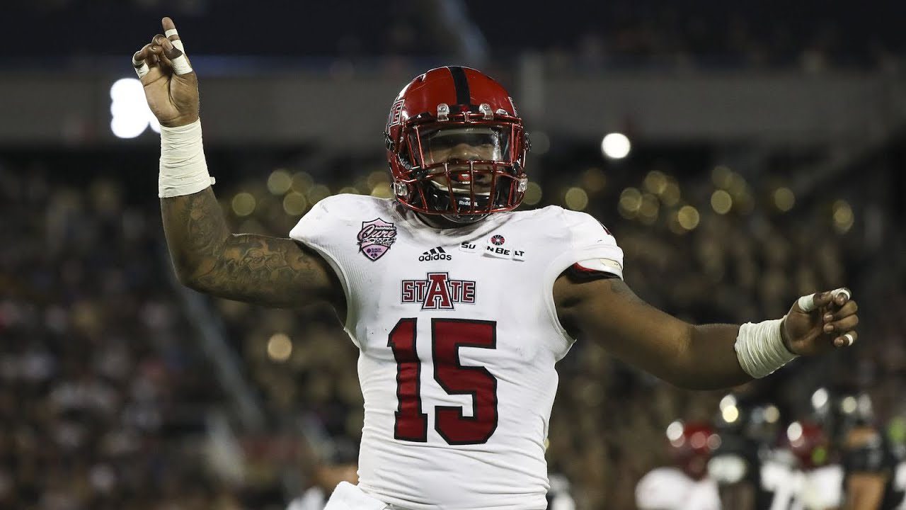 NFL Draft Diamonds Prospect Interview: Kyle Wilson, LB, Arkansas State ...