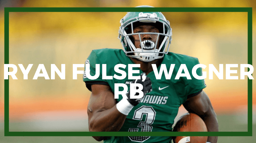 Ryan Fulse, RB, Wagner | 2019 NFL Draft Highlights
