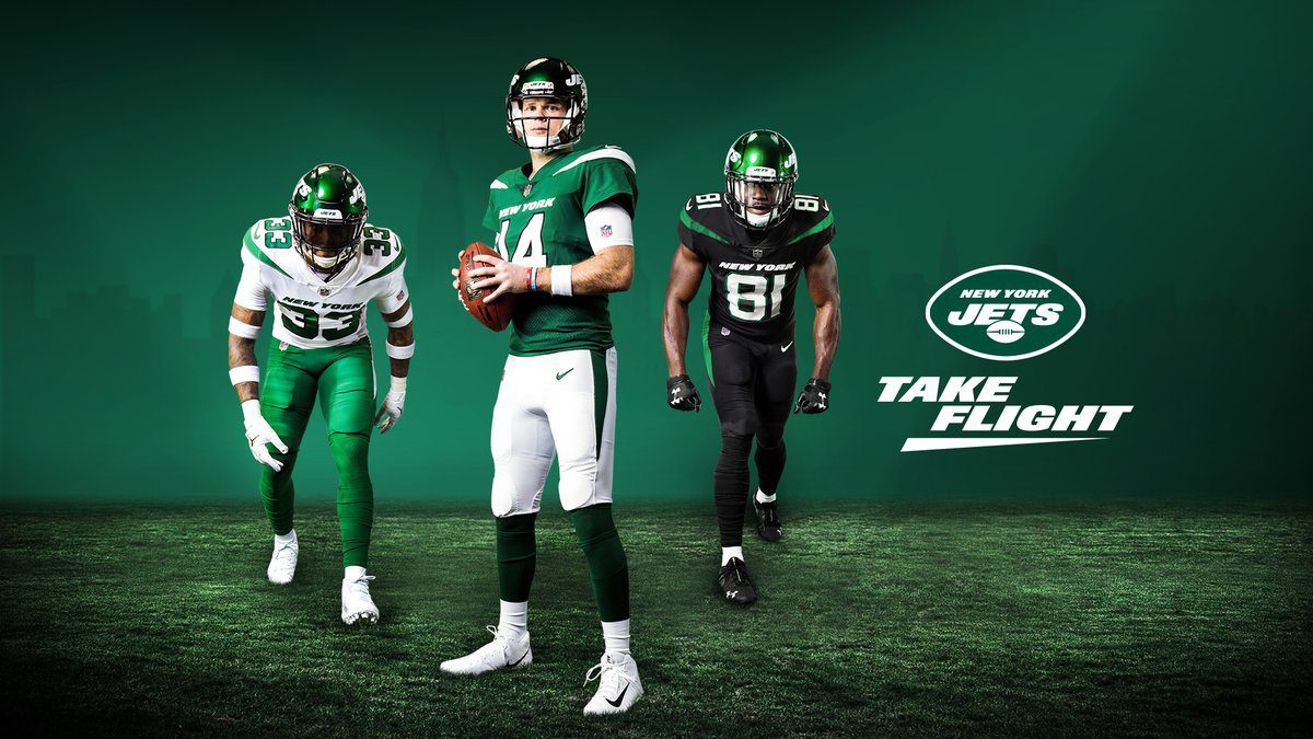 New York Jets unveil their new uniforms and they are GREEN (Photos)