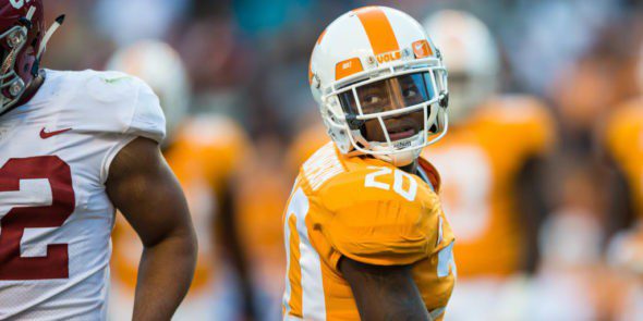 Vols DB Bryce Thompson was charged misdemeanor domestic assault