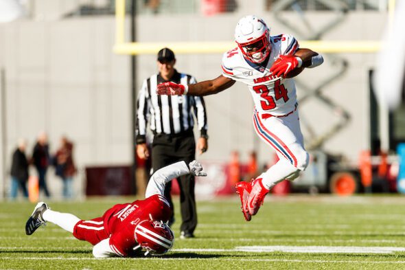Liberty RB Joshua Mack should have NFL scouts heads on a swivel