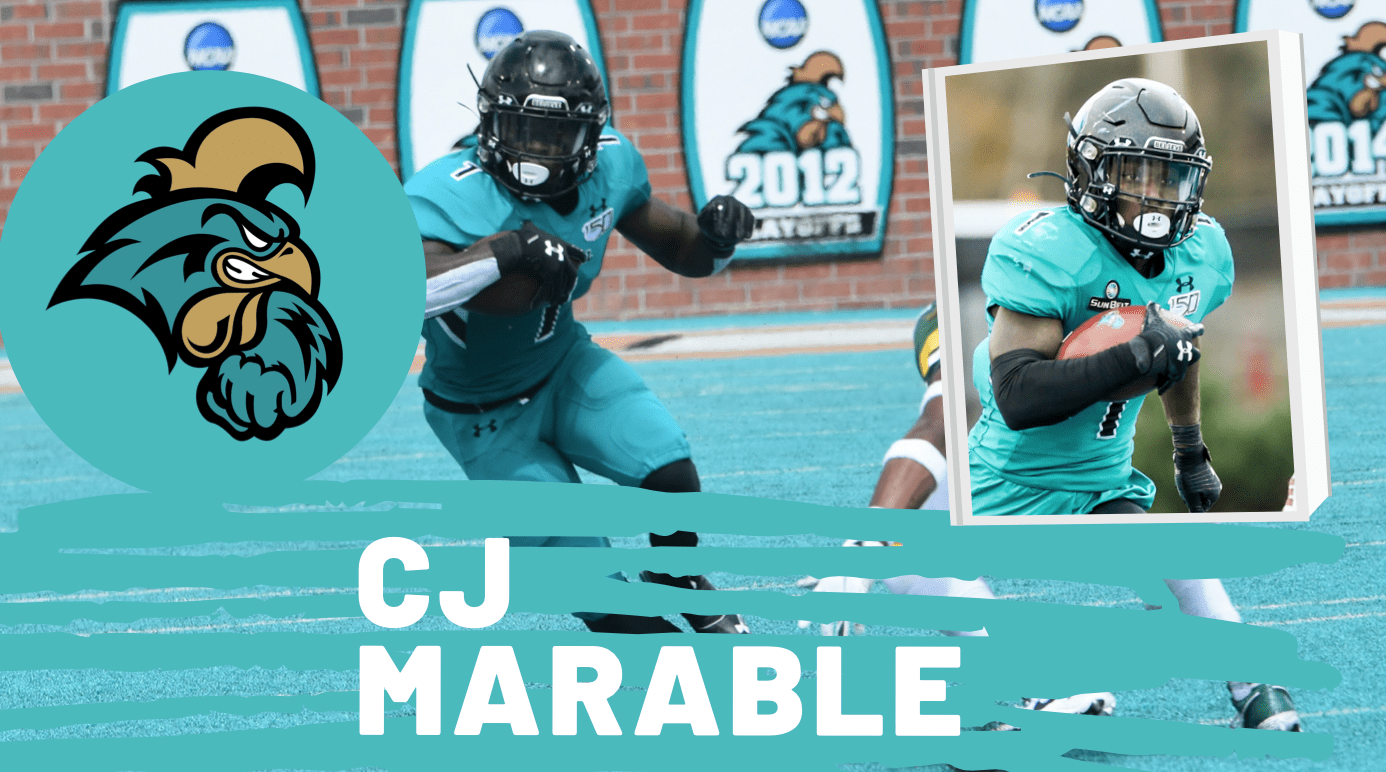 Coastal Carolina RB C.J. Marable sits down with NFL Draft Diamonds