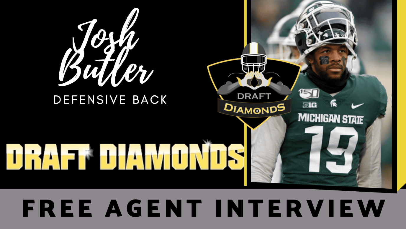 NFL Free Agent Interview: Josh Butler, DB, Michigan State