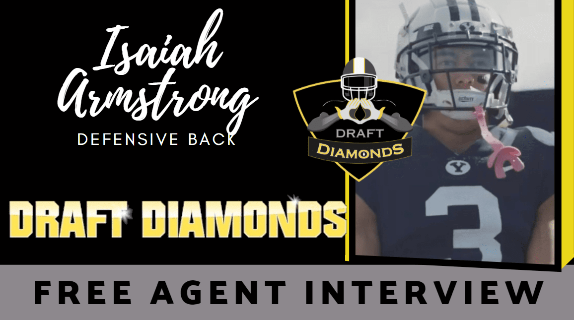 NFL Free Agent Interview: Isaiah Armstrong, Defensive Back