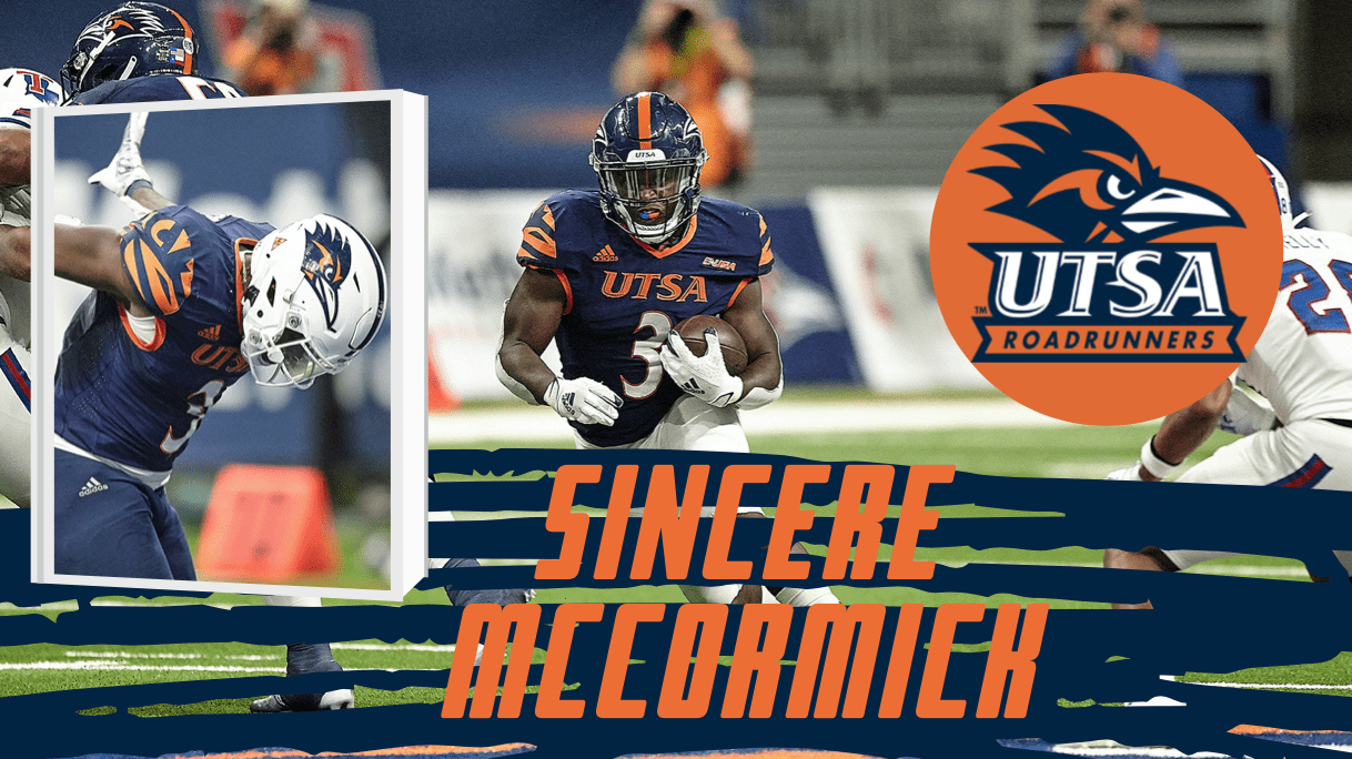 Meet 2022 NFL Draft Prospect Sincere McCormick, RB, UTSA
