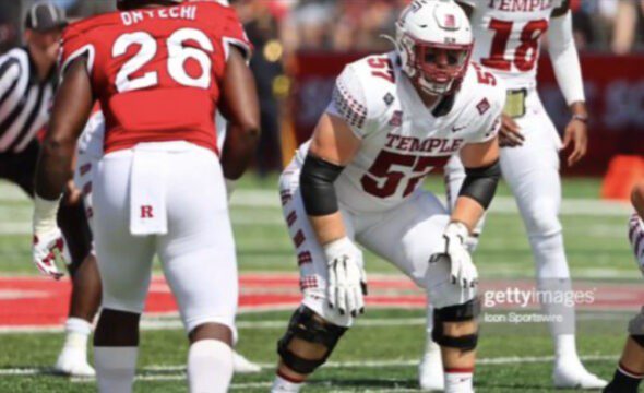 Meet 2022 NFL Draft Prospect Michael Niese, OL, Temple University