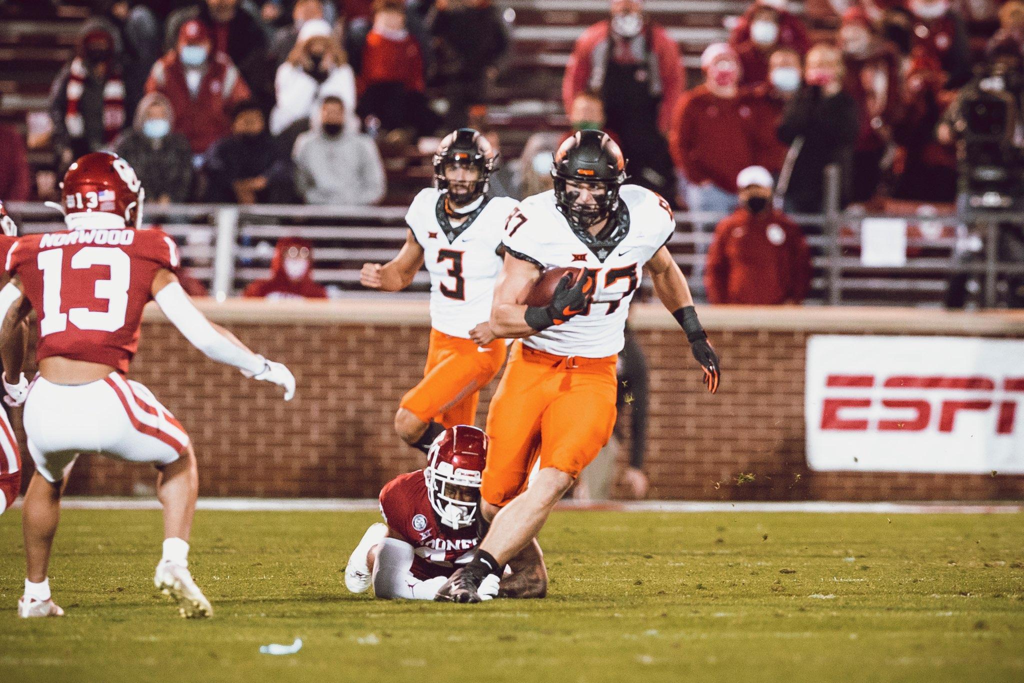 Meet 2022 NFL Draft Prospect Logan Carter, TE, Oklahoma State