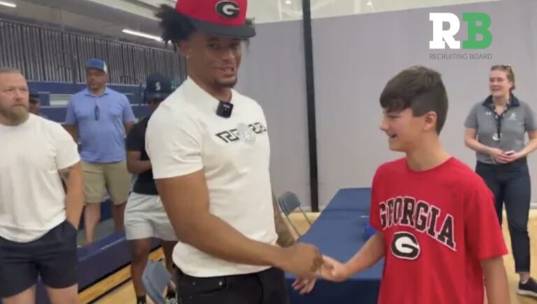 Behind the Scenes with Georgia Bulldogs commit Joenel Aguero