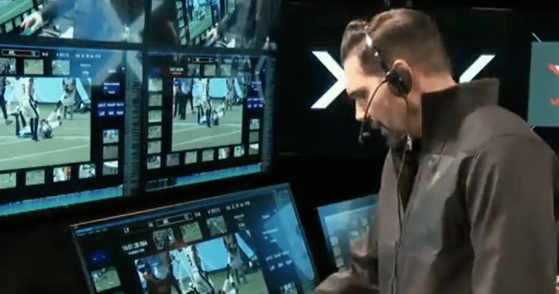 How is the XFL Instant Replay Command Center better than NFL?