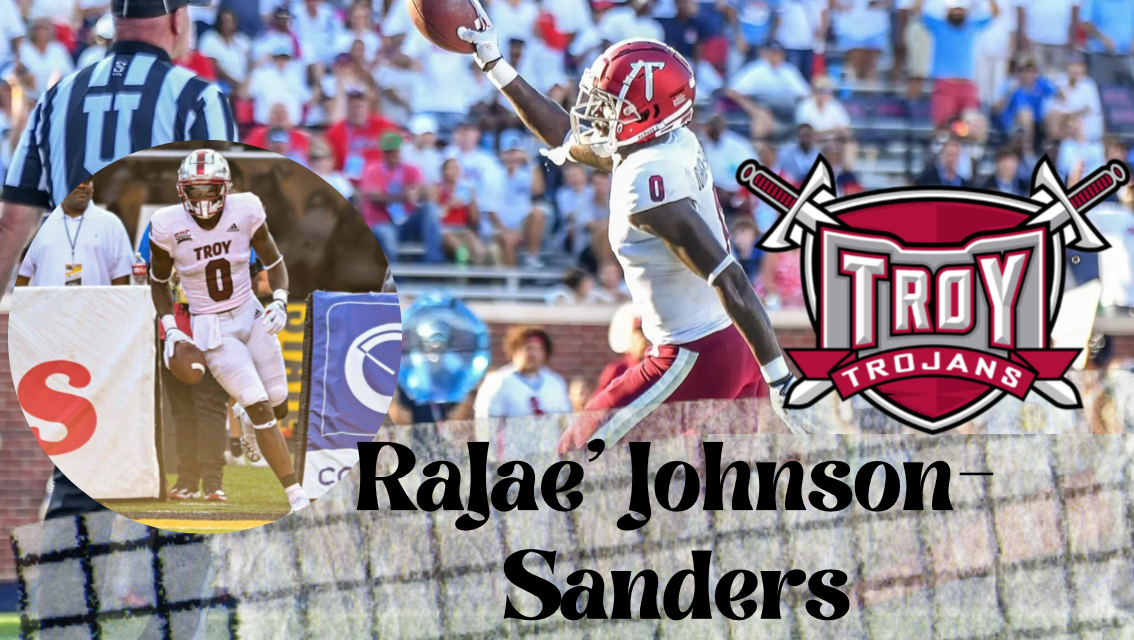 Meet 2023 NFL Draft Prospect RaJae johnson Sanders, WR, Troy