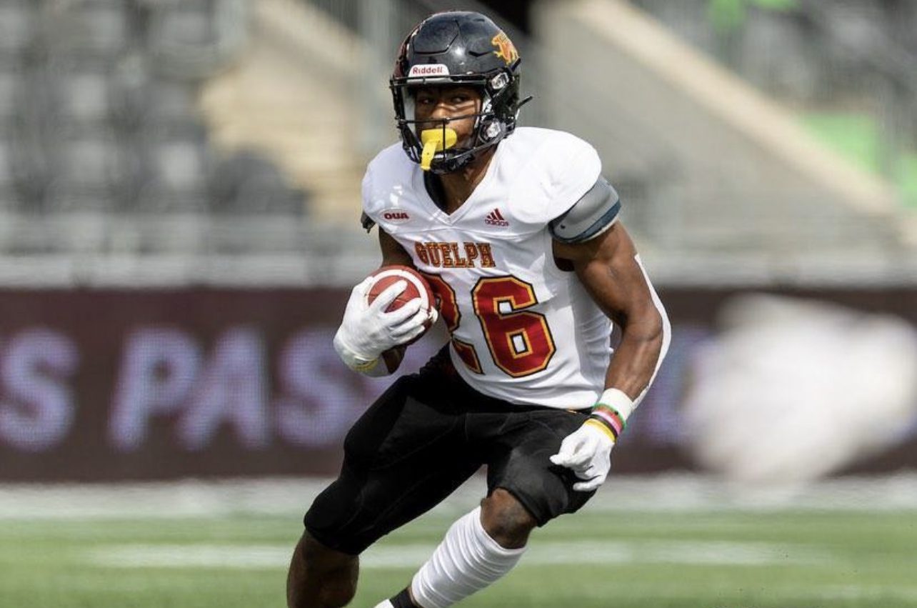Meet USports Prospect Isaiah Smith, RB, University of Guelph