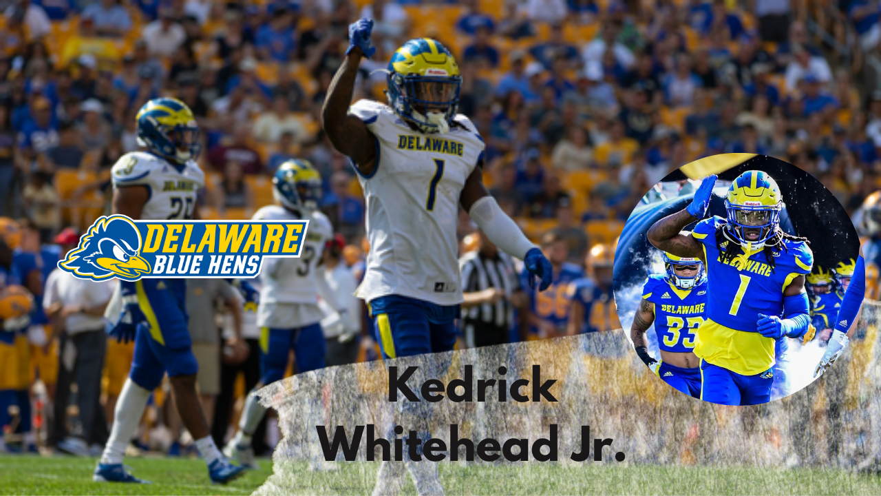 Meet 2023 NFL Prospect Kedrick Whitehead Jr., DB, Delaware