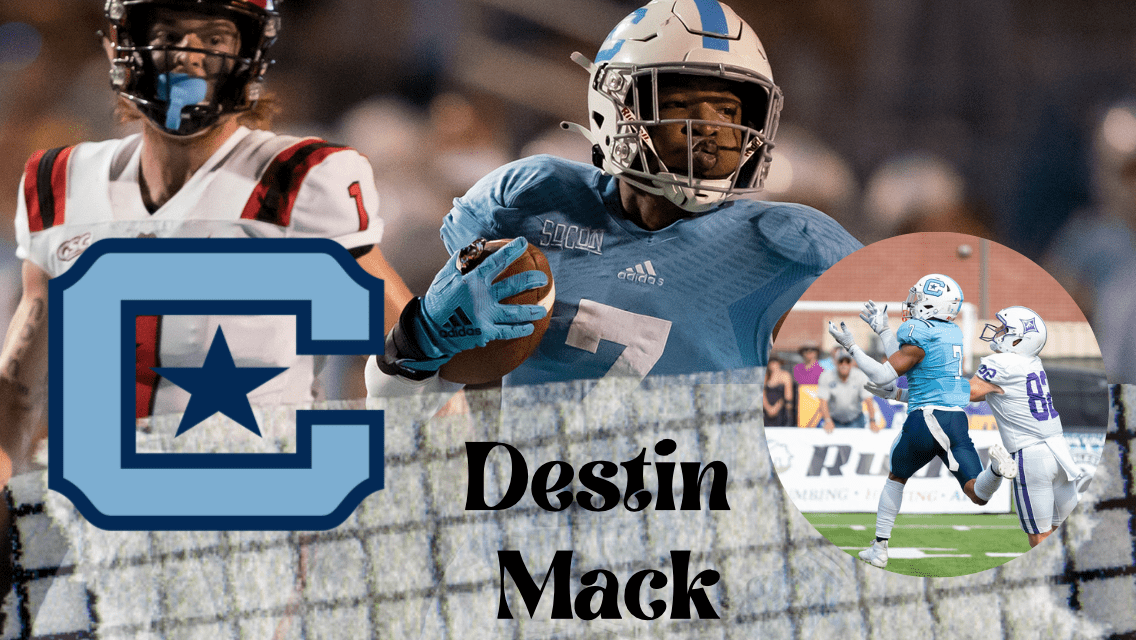 Meet 2023 NFL Draft Propect Destin Mack, DB, The Citadel
