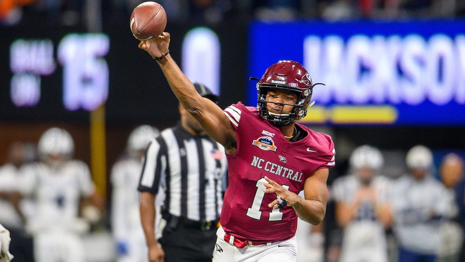 Meet 2024 NFL Draft Prospect Davius Richard, QB, NCCU