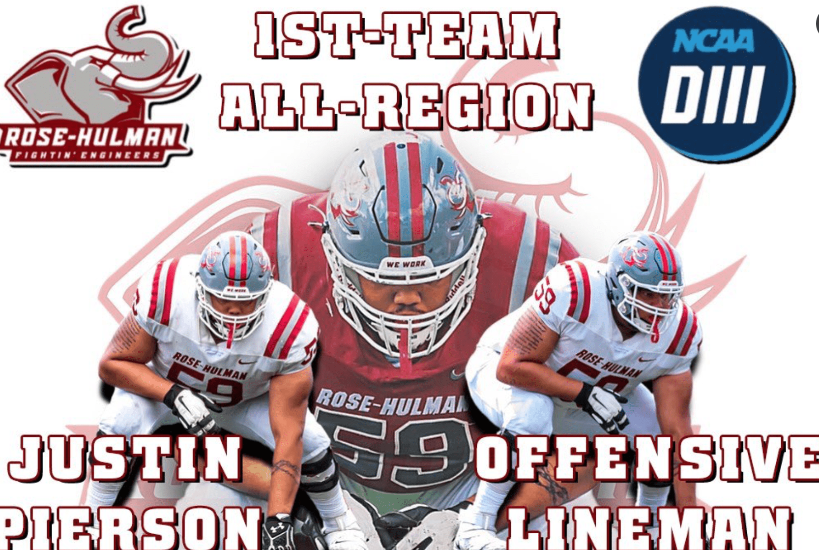 Meet 2024 NFL Draft Prospect Justin Pierson, OL, Rose-Hulman