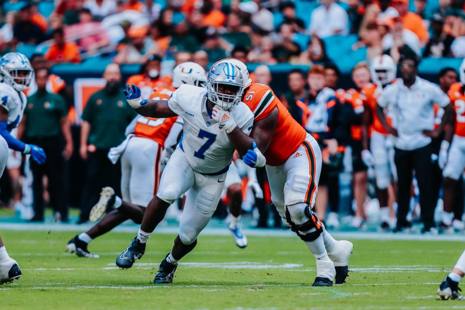 Meet 2024 Draft Prospect Zaylin Wood, DL, Middle Tennessee St.