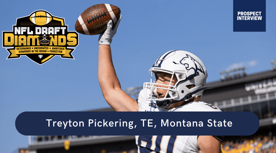 Meet 2024 NFL Draft Prospect Treyton Pickering, TE, Montana St.