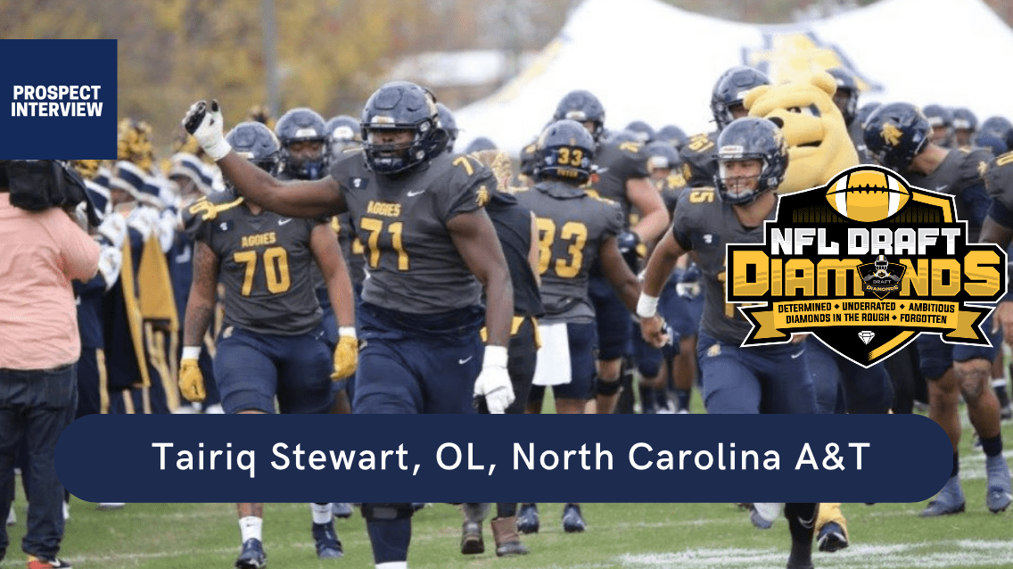 Meet 2024 NFL Prospect Tairiq Stewart, OT, North Carolina A&T
