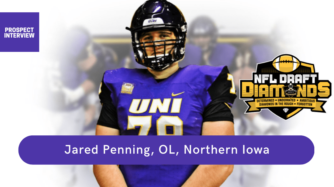Meet 2024 NFL Draft Prospect Jared Penning, OT, Northern Iowa