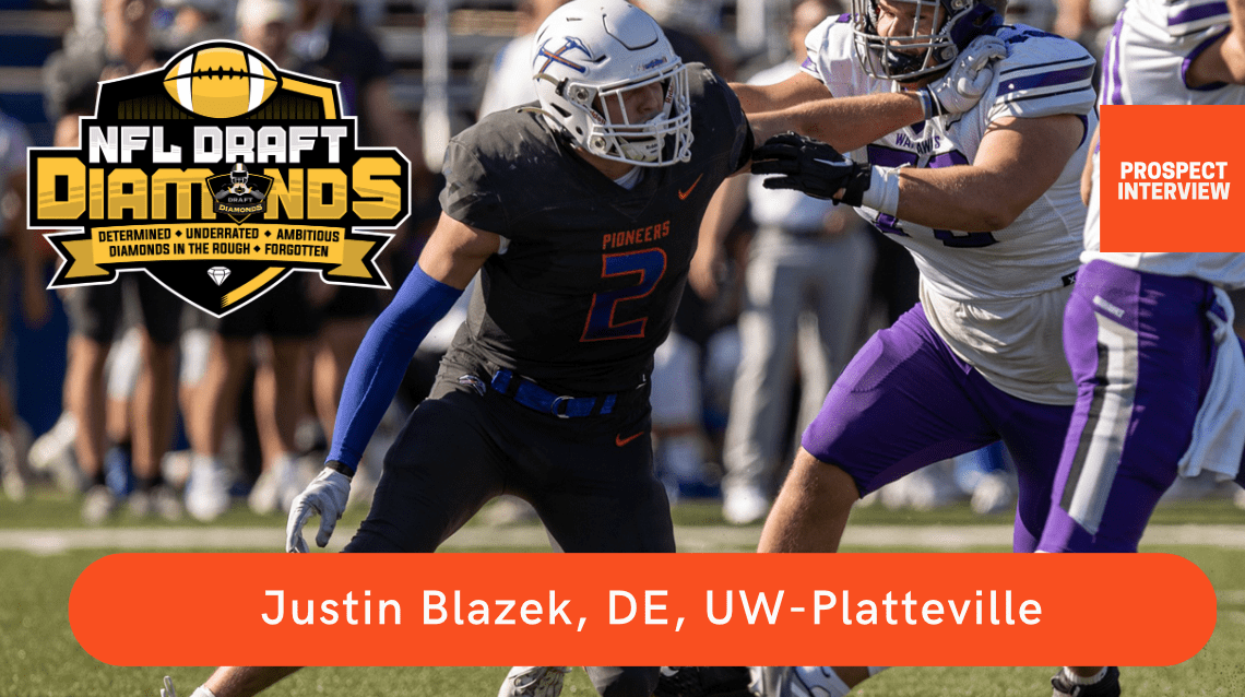 Meet 2024 NFL Draft Prospect Justin Blazek, DE, UW Platteville