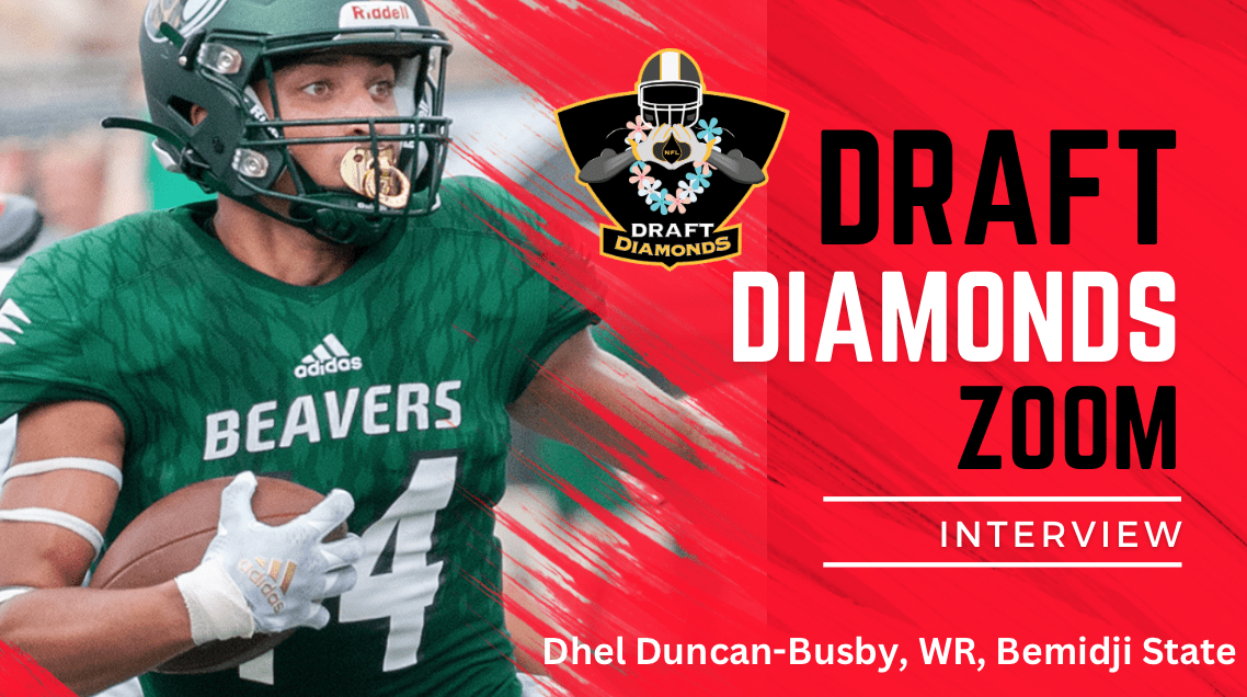 Meet 2024 Draft Prospect Dhel Duncan Busby, WR, Bemidji St.