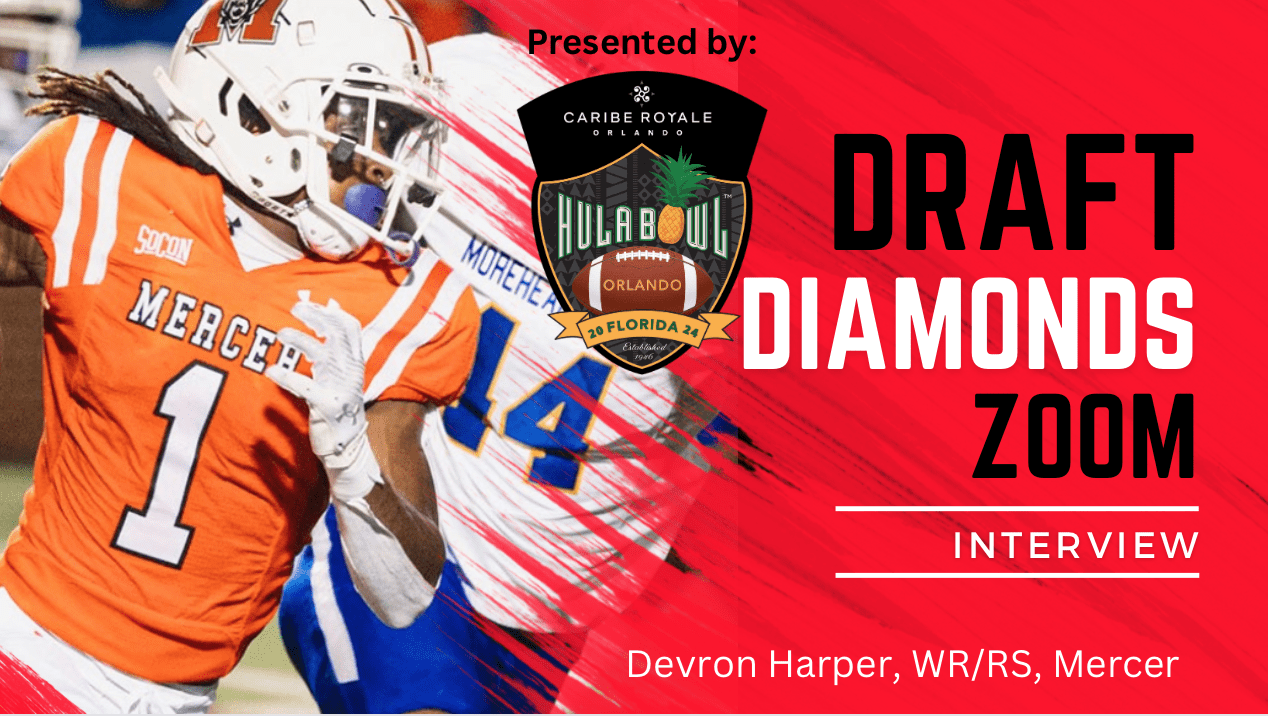 Meet 2024 NFL Draft Prospect Devron Harper, WR, Mercer