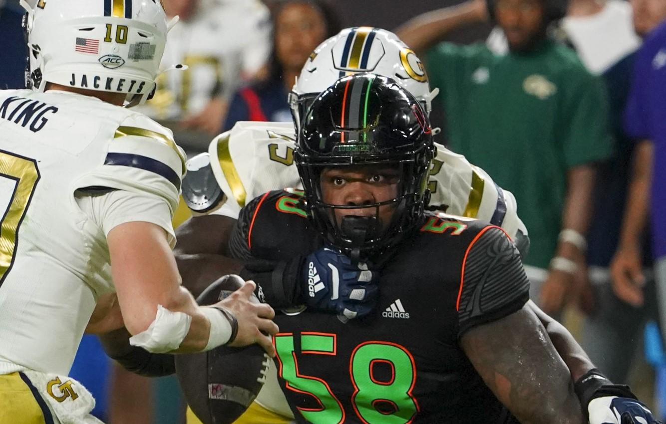 Meet 2024 NFL Draft Prospect Branson Deen, DT, Miami