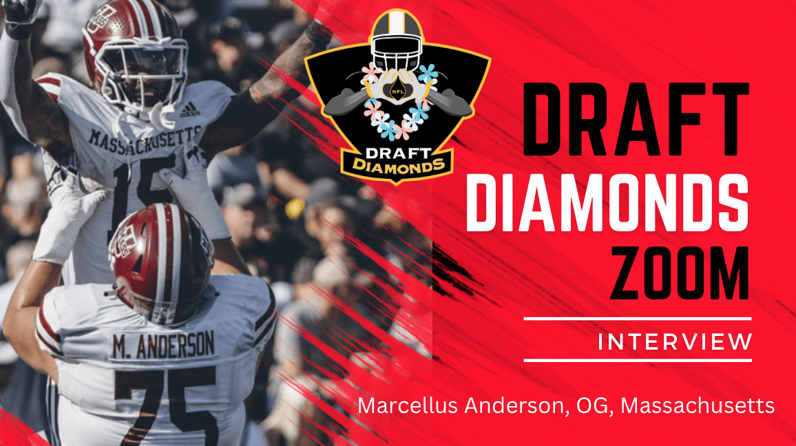 Meet 2024 NFL Draft Prospect Marcellus Anderson, OG, UMass