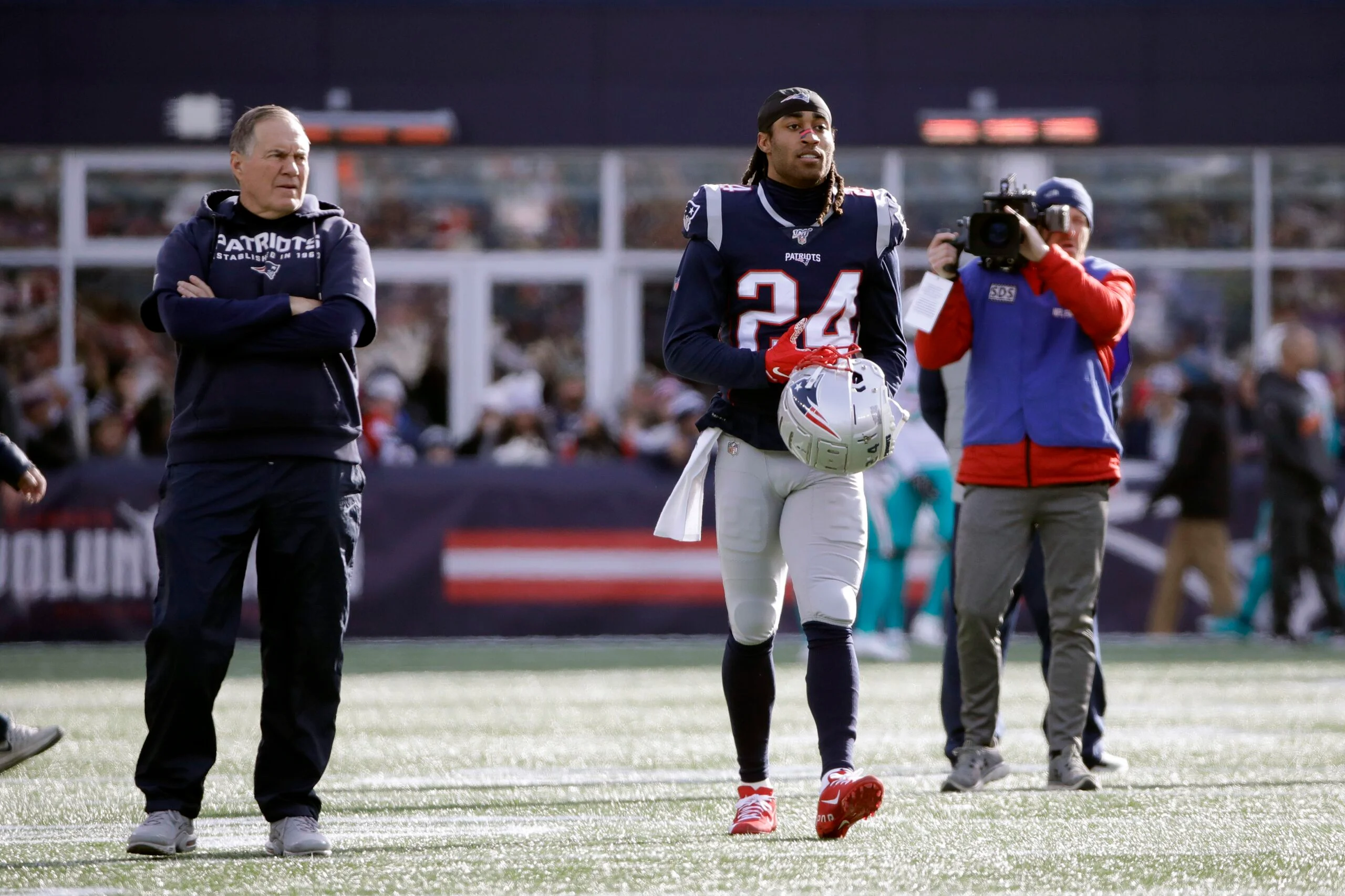 Stephon Gilmore not happy with docu series portrayal of Belichick