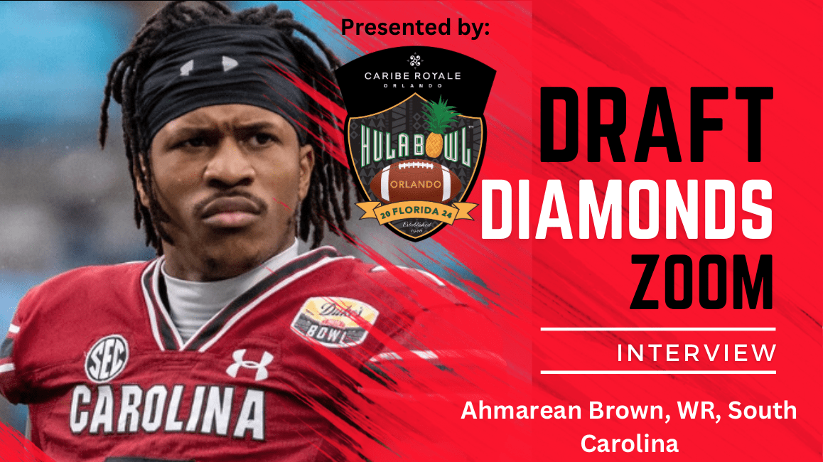 Meet 2024 Draft Prospect Ahmarean Brown, WR, South Carolina
