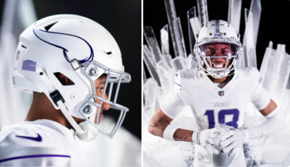 WOW: Minnesota Vikings reveal and All-White Winter Uniform