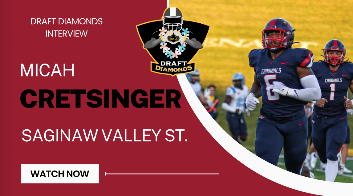 Meet 2025 NFL Draft Prospect Micah Cretsinger, LB, SVSU