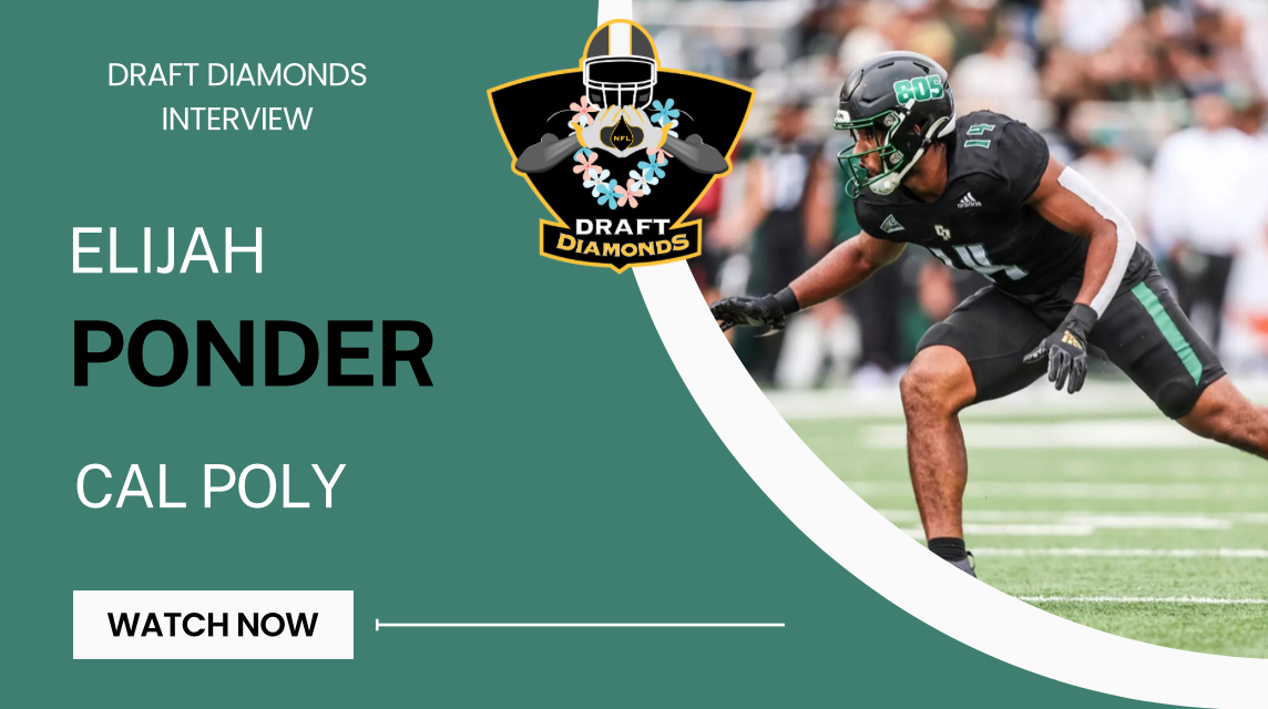 Meet 2025 NFL draft Prospect Elijah Ponder, DE, Cal Poly