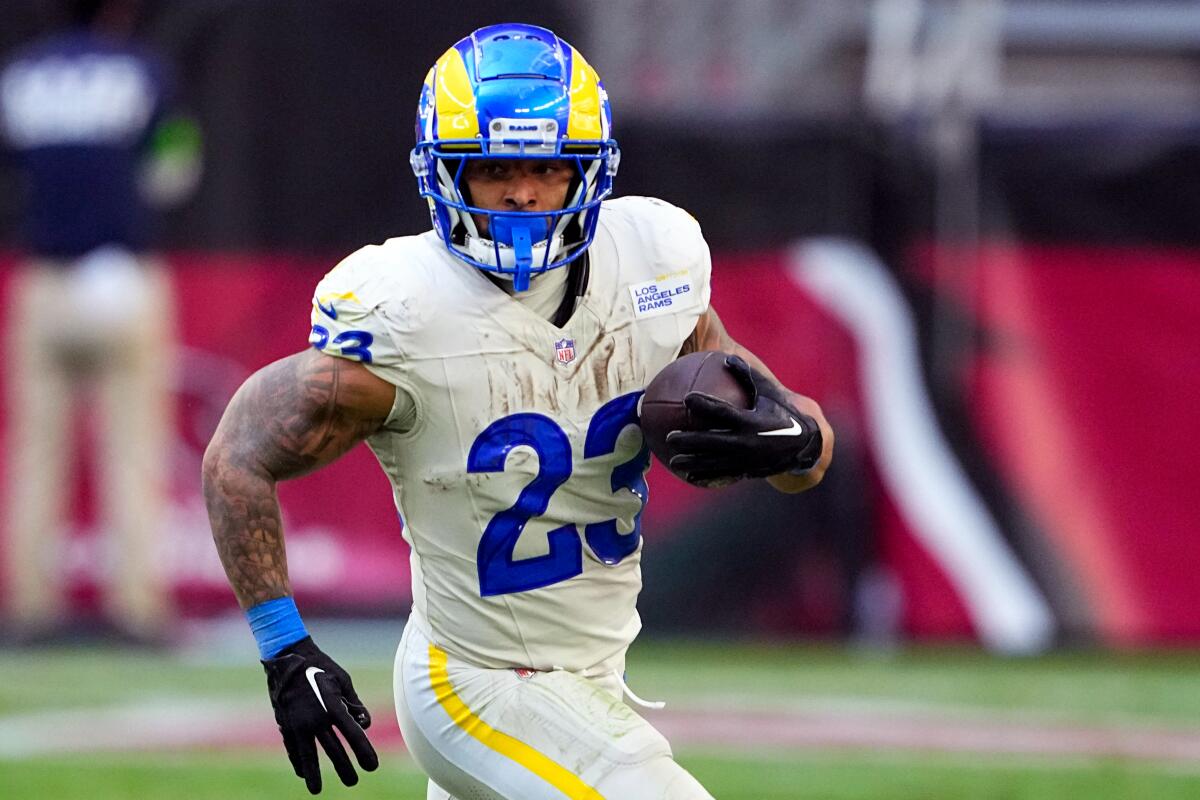 Kyren Williams: Extending Touchdown Streak in Rams' Victory