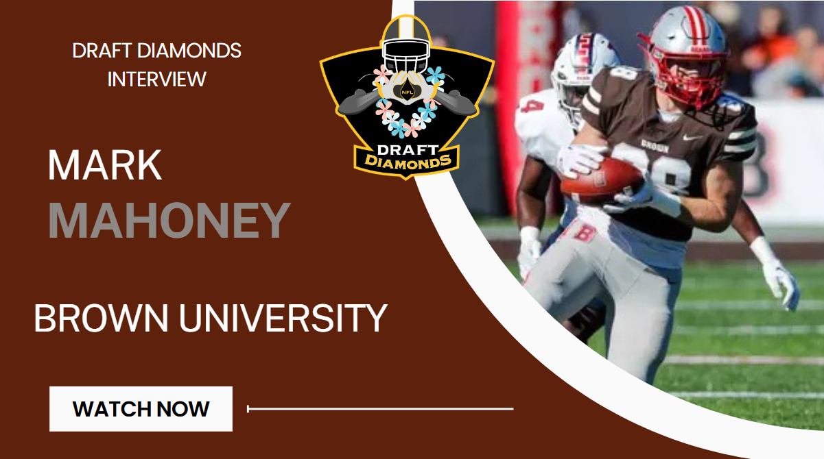 Meet 2025 NFL Draft Prospect Mark Mahoney, WR/TE, Brown