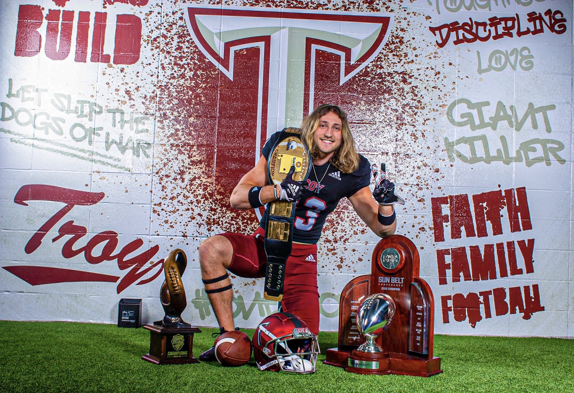Meet 2025 NFL Draft Prospect Landon Parker, WR, Troy University