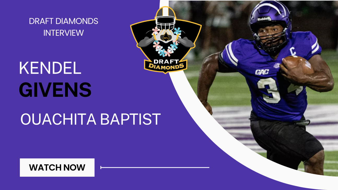 Meet 2025 Draft Prospect Kendel Givens, RB, Ouachita Baptist