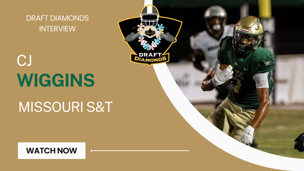 Meet 2025 NFL Draft Prospect C.J. Wiggins, WR, Missouri S&T