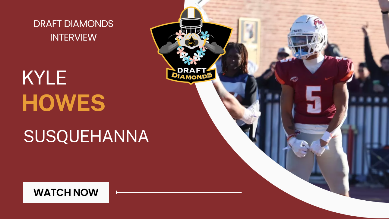 Meet 2025 NFL Draft Prospect Kyle Howes, WR, Susquehanna