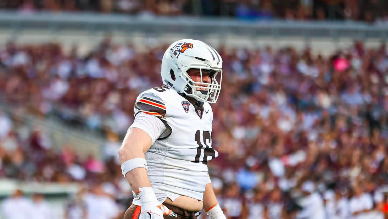 BGSU DE Chace Davis and His Journey from Adversity