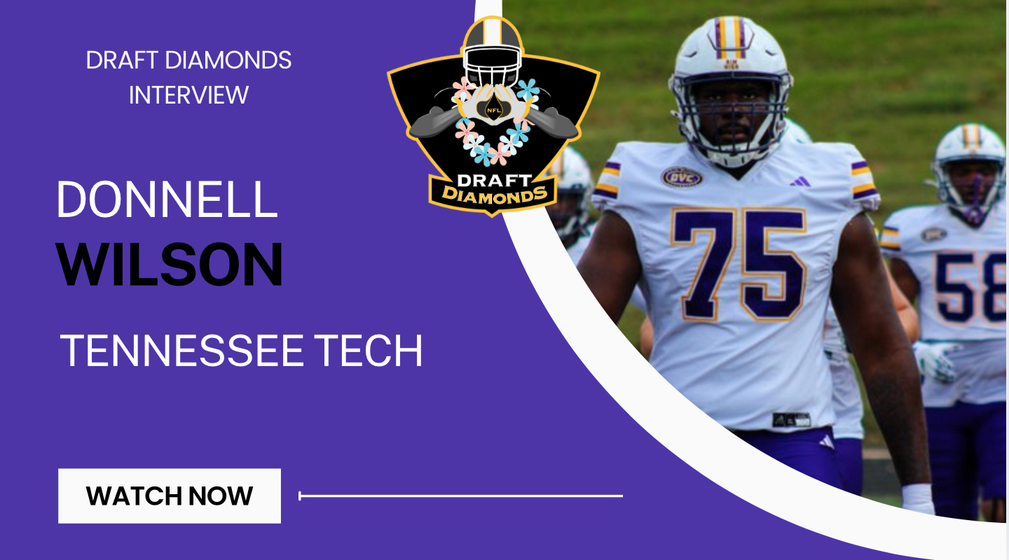 Meet 2025 Draft Prospect Donnell Wilson, OT, Tennessee Tech