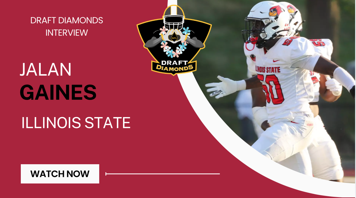 Meet 2025 NFL Draft Prospect Jalan Gaines, DE, Illinois State