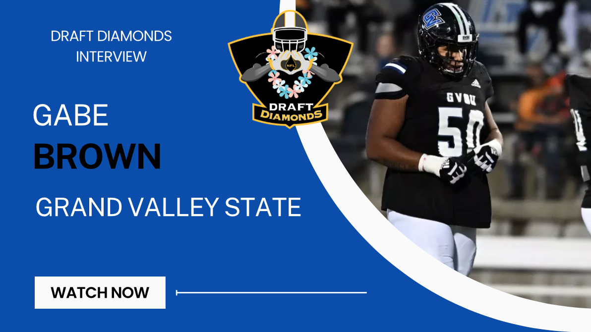 Meet 2025 NFL Draft Prospect ,Gabe Brown OL, Grand Valley St.