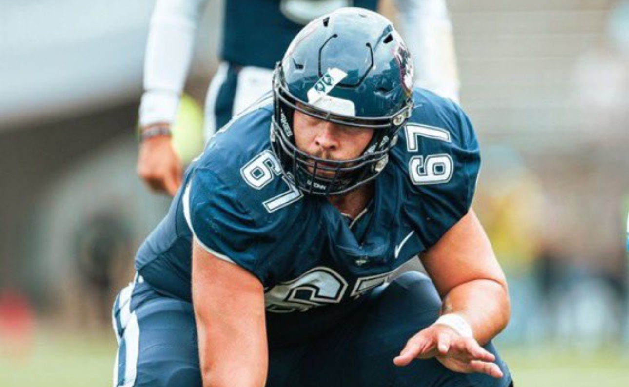 Meet 2025 NFL Draft Prospect Christopher Fortin, OL, UConn