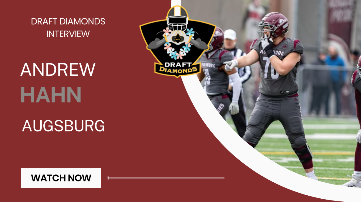 Meet 2025 NFL Draft Prospect Andrew Hahn, OT, Augsburg
