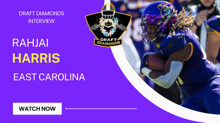 Meet 2025 NFL Draft Prospect Rahjai Harris, RB, East Carolina