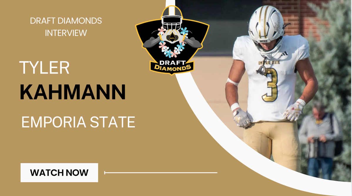 Meet 2025 NFL Draft Prospect Tyler Kahmann, WR, Emporia State